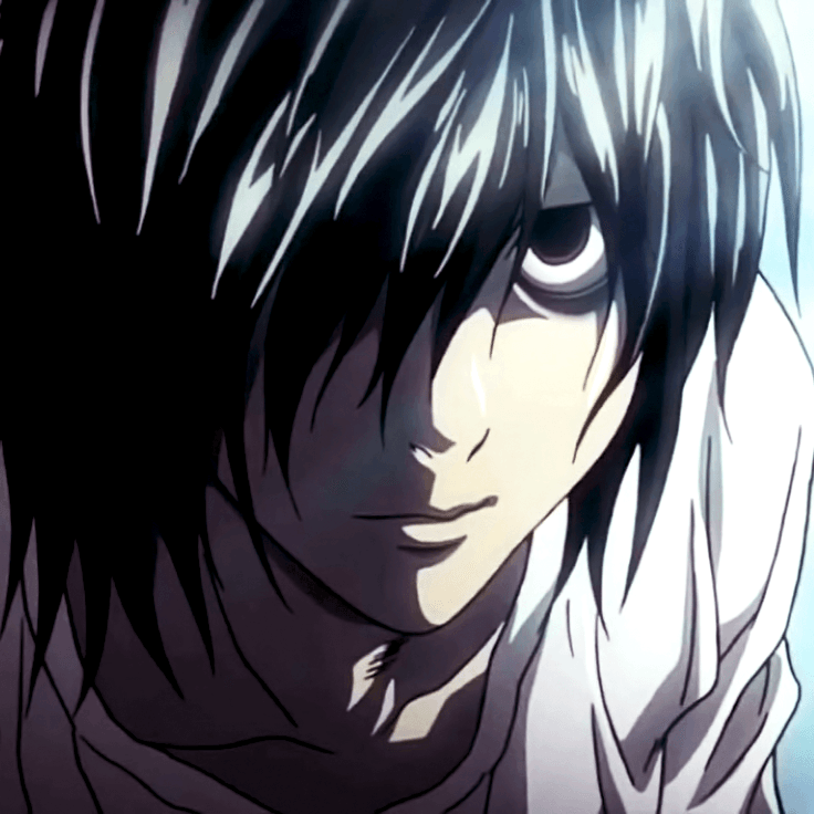 20+ PFP of L Lawliet from Death Note Part 1 - Anime Tribee