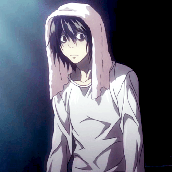 20+ PFP of L Lawliet from Death Note Part 1 - Anime Tribee