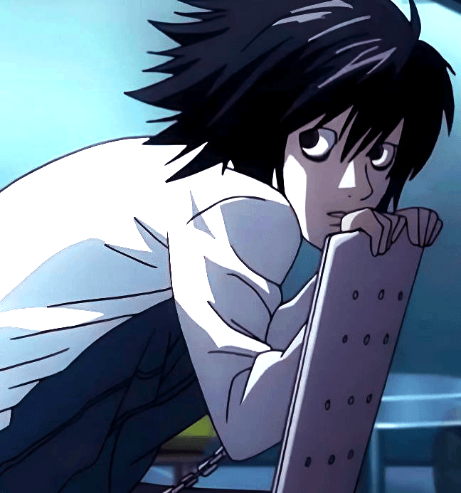 20+ PFP of L Lawliet from Death Note Part 1 - Anime Tribee