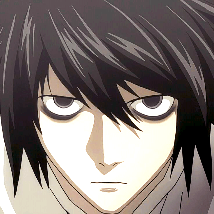 20+ PFP of L Lawliet from Death Note Part 1 - Anime Tribee