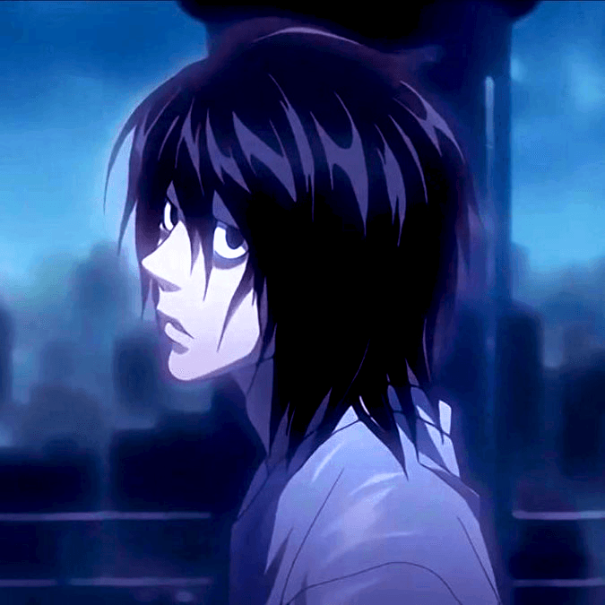 20+ PFP of L Lawliet from Death Note Part 1 - Anime Tribee